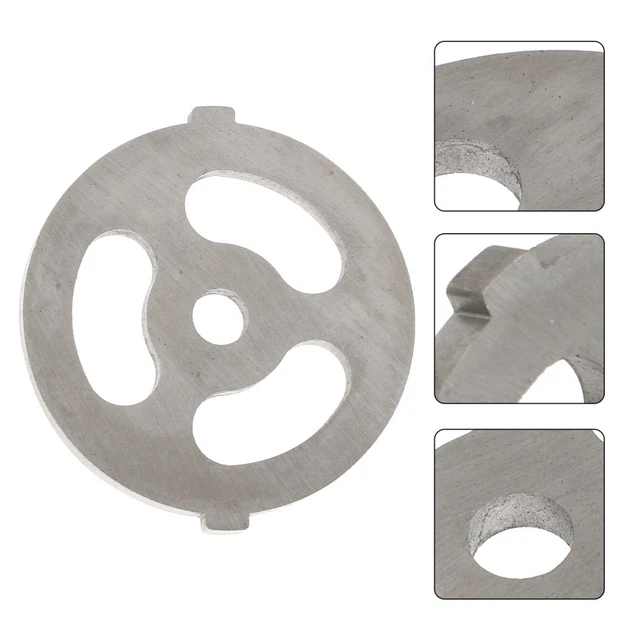 MEAT GRINDER KNIFE Net Mincer Hand Tool Plate Disc Replacement Parts ...
