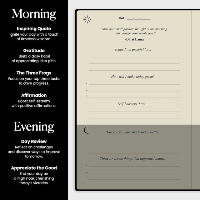 JOURNAL GRATITUDE JOURNAL a Daily Mindfulness Journal for Self ...