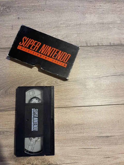 CASSETTE VHS PROMOTIONNELLE Super Nintendo Fr EUR 1,00 - PicClick FR