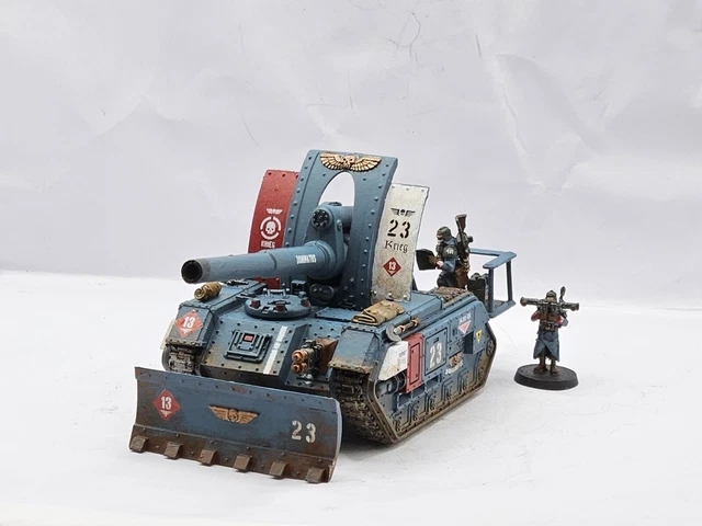 WARHAMMER 40K DEATH Korps Of Krieg Basilisk And Crew £65.00 - PicClick UK