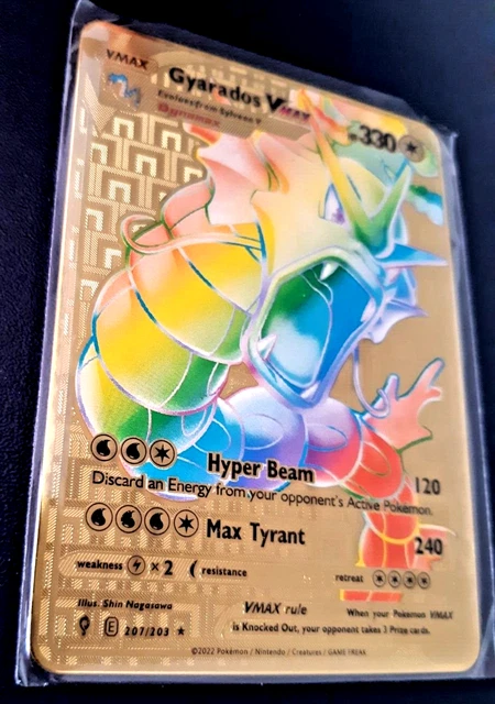 POKEMON CARD GYARADOS Vmax HP330 Gigantamax SOLID METAL EUR 10,00 ...