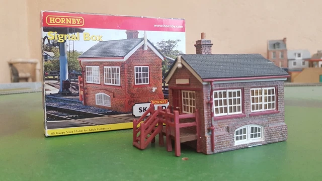 HORNBY OO GAUGE R8632 Skaledale small Signal Box, 1:76 scale building ...