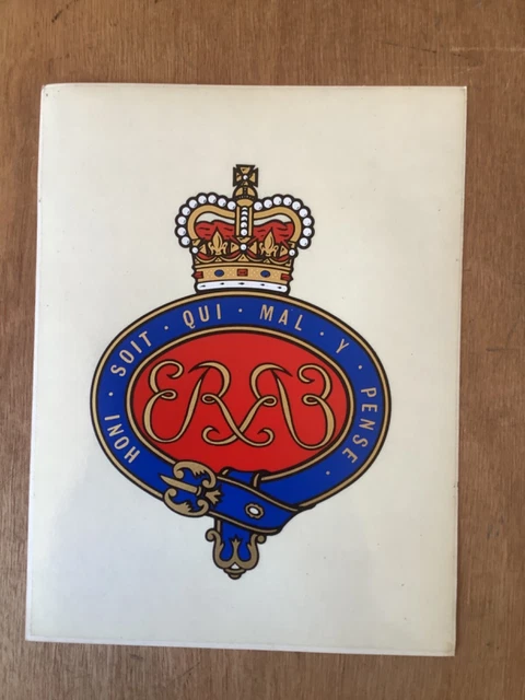 GENUINE GRENADIER GUARDS Regt Ammo Box Equipment Sticker Sign Logo Long ...