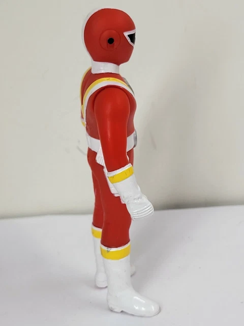 FIVEMAN FIVE RED Figure Super Sentai 2001 Chikyuu Red Toy Bandai Over 4 ...