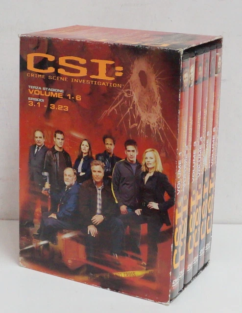 CSI - CRIME Scene Investigation - Stagione 3 Completa (6 DVD) (Episodi ...