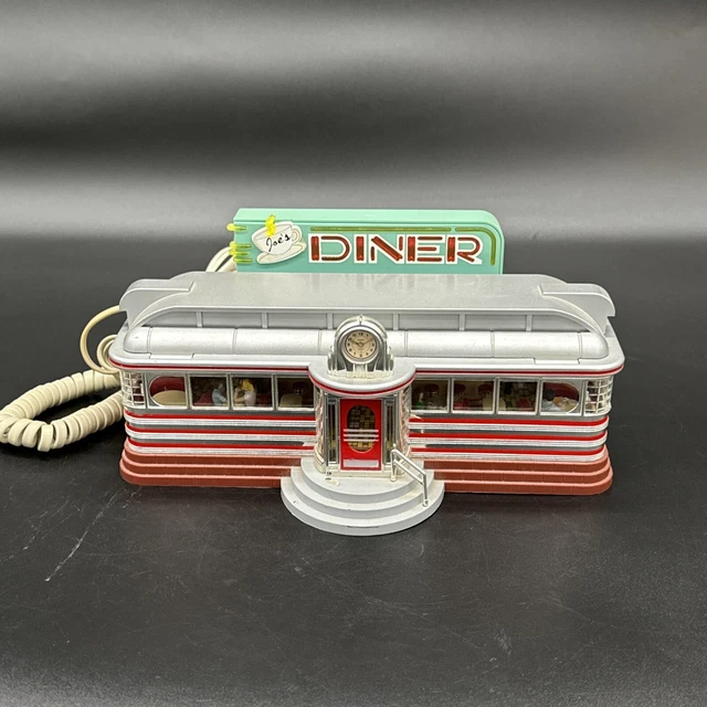 VINTAGE 1998 TELEMANIA Joe’s 50’s Diner Telephone £23.58 - PicClick UK