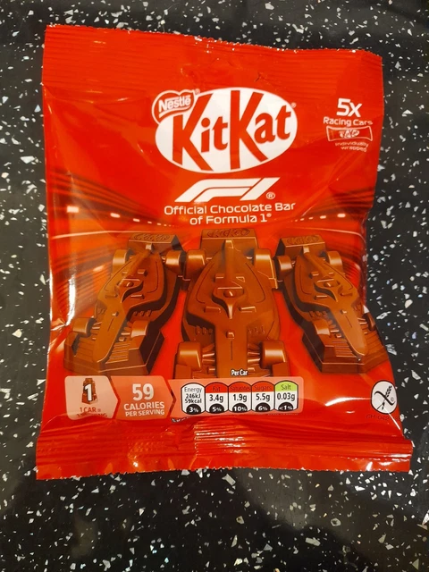 KIT KAT F1 Formula 1 Racing Cars Chocolate Bars New Sealed Packet ...