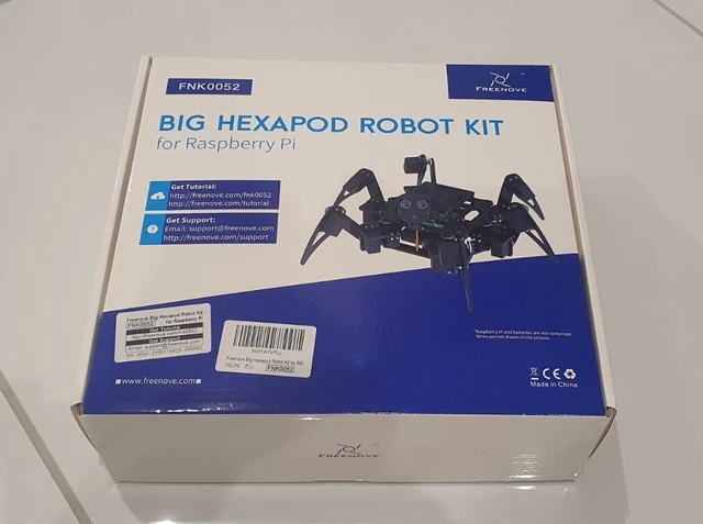 FREENOVE BIG HEXAPOD Robot Kit Spinne - Raspberry Pi 4 B 3 B+ B A+ NEU OVP EUR 159,00 - PicClick DE
