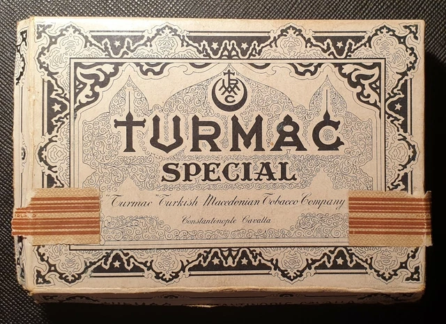 ANCIENNE BOITE EN carton Tabac Cigarettes TURMAC Pays Bas Netherland ...