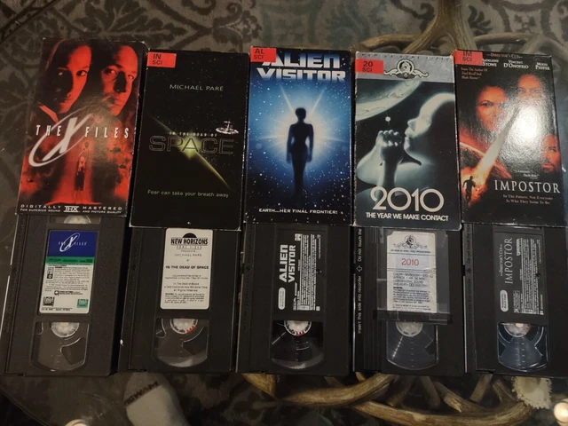 VHS X-FILES IN THE DEAD SPACE Alien Visitor 2010 YEAR WE MAKE CONTACT ...