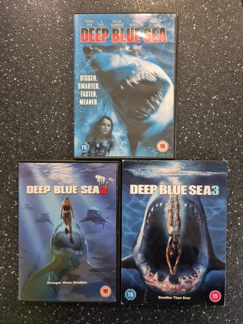 DEEP BLUE SEA 3-Film Collection [Deep Blue Sea / Deep Blue Sea 2 / Deep ...