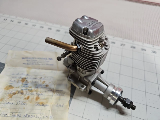 VINTAGE O.S. FS 90 - OS Max Four Stroke .90 Nitro Glow Engine Rear ...