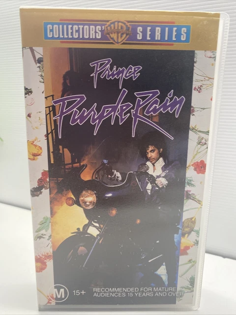 PRINCE PURPLE RAIN - VHS VIDEO - Warner Bros Collectors Series $25.00 ...