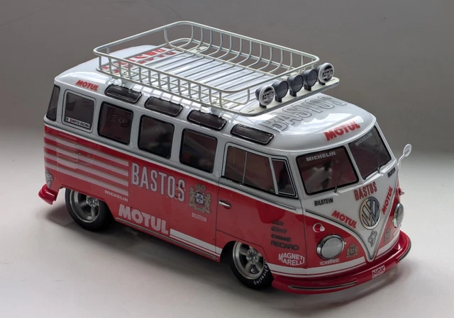 CUSTOM BASTOS TAMIYA Volkswagen VW van Type 2 (T1) M-06 chassis. New ...