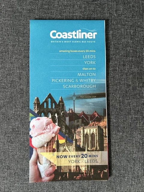 YORKSHIRE COASTLINER (LEEDS-YORK-SCARBOROUGH/WHITBY) Bus Timetable ...