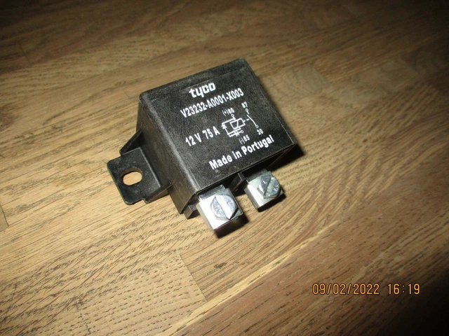 TYCO V23232-A0001-X003 RELAIS Automative Relais 12V 75A NEU EUR 19,95 ...