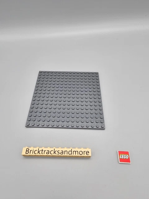 LEGO® BASIC BUILDING Plate Base Plate 16x16 New-Dark Grey 91405 Both ...