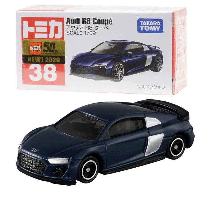 TAKARA TOMY TOMICA No.38 Audi R8 1/62 Mini Diecast Toy Car EUR 7,92 - PicClick FR
