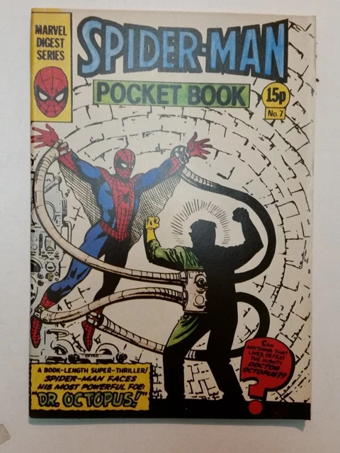 SPIDERMAN #7 MARVEL Digest Series Dr Octopus British Comic Pocket Book ...