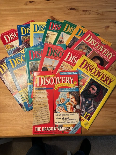DISCOVERY MAGAZINE MARSHALL Cavendish entire set numbers 1 to 60 £25.00 ...