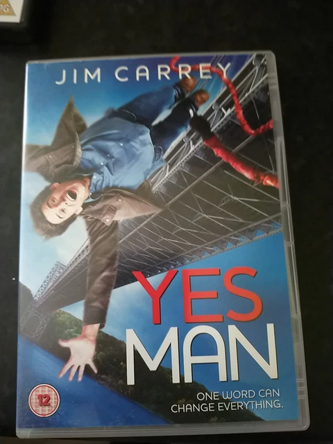YES MAN DVD Comedy (2009) Jim Carrey Quality Guaranteed Reuse Reduce ...