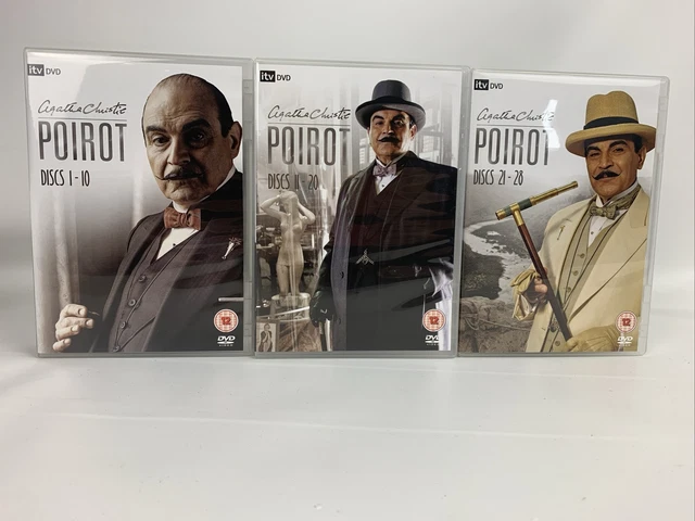 AGATHA CHRISTIE'S POIROT - The Complete Collection Series 1 - 11 DVD ...