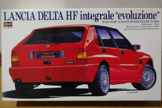 HASEGAWA 1/24 LANCIA Delta HF Integrale Evoluzione Modellbausatz ...