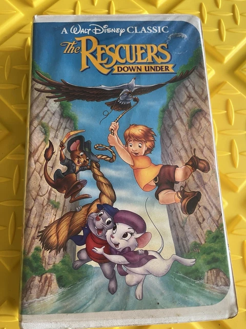 VINTAGE WALT DISNEY Classic The Rescuers Down Under VHS Tape 1991 £3.10 ...