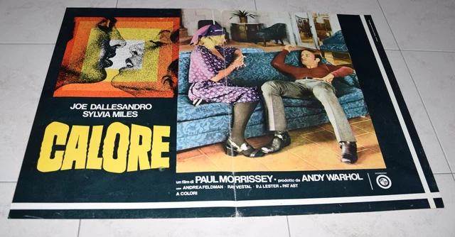 FOTOBUSTA CALORE JOE Dallesandro Sylvia Miles Andy Warhol Paul Morrisey 1974 EUR 20,00 - PicClick IT