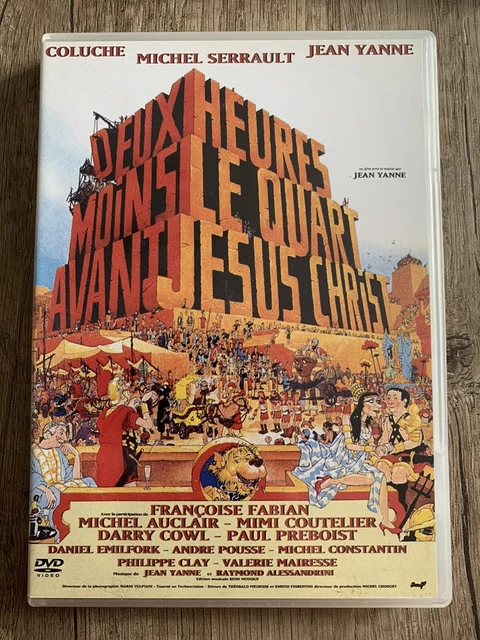 DVD DEUX HEURES MOINS LE QUART AVANT JESUS CHRIST - COLUCHE Michel ...