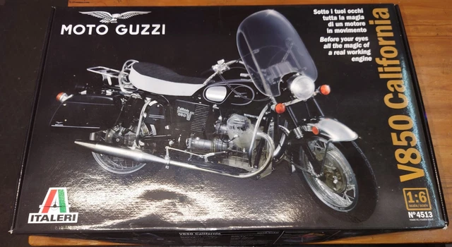 ITALERI PROTAR 1/6 Moto Guzzi V850 California Model Kit RARE Complete ...