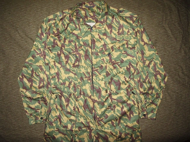 RARE RUSSIAN MVD "Skat" Coverall in Green Reed Camo from 1990s Chechen ...