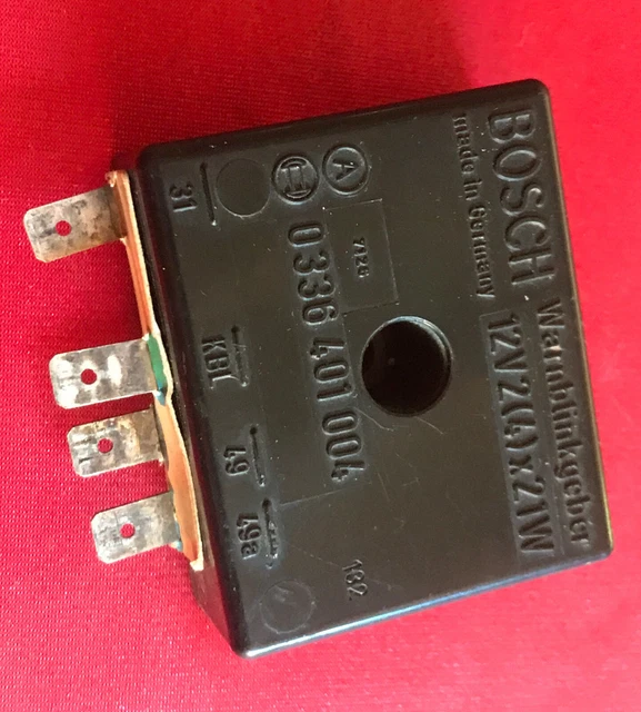 MASERATI V8 GHIBLI AM115 Bosch 0336401004 lights flasher control unit ...