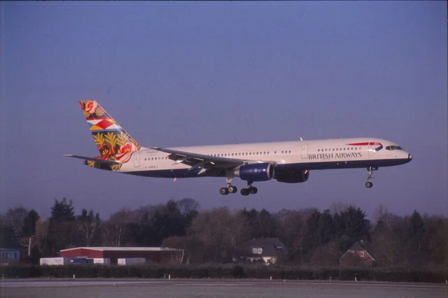 DIA FLUGZEUG PLANESPOTTER Kleinbildformat 24x36mm ungerahmt O7-7-3 EUR ...