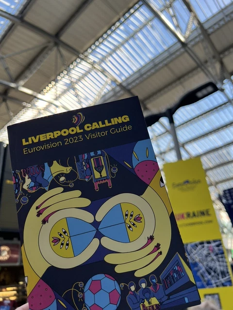 EUROVISION 2023 LIVERPOOL Calling Visitor Guide £5.00 - PicClick UK