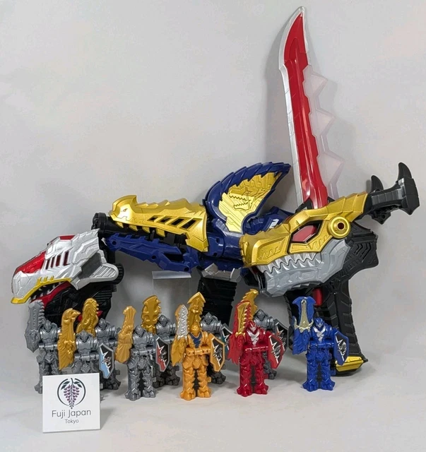POWER RANGERS DINO Fury Ryusoulger DX Morpher Saber Changer Mosa Change ...