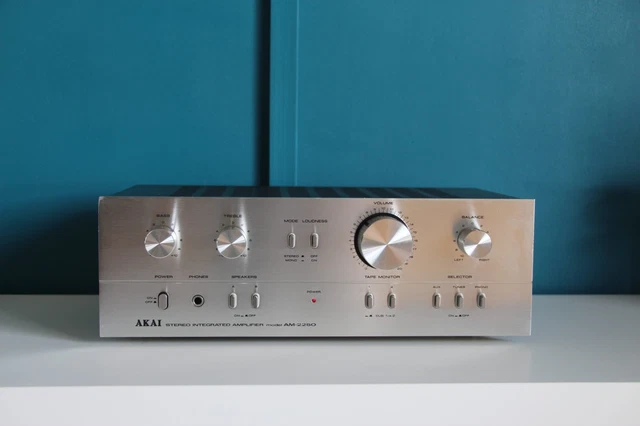 AKAI AMPLI STEREO Hifi vintage AM-2250 - années 70 / 80 EUR 230,00 - PicClick FR