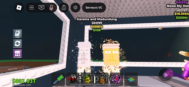 STEAL A BRAINROT - Garama and Madundung 50M/S Lire la description ! ⭐️ ...