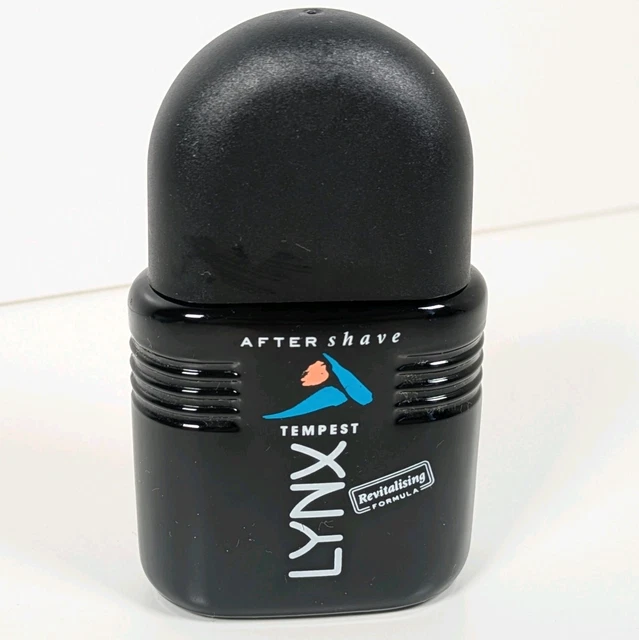 VINTAGE LYNX TEMPEST 50ml Aftershave Full Bottle 1990s 2000s £119.99 ...