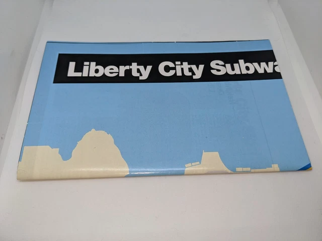 GRAND THEFT AUTO IV Liberty City Subway Map Canadian Bilingual ...