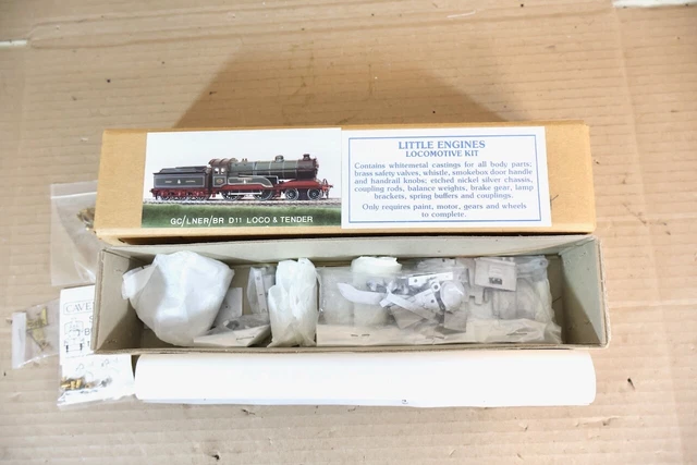 LITTLE ENGINES KIT BUILT GC LNER BR 4-4-0 CLASS D11 LOCOMOTIVE & TENDER ...