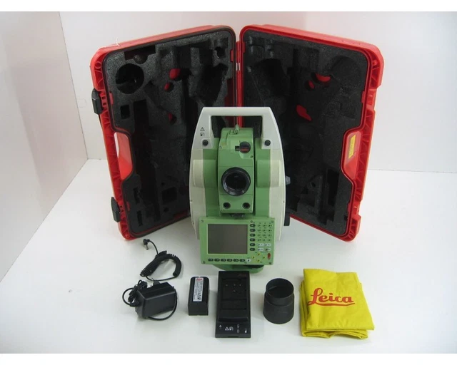 LEICA TCP1205 ROBOTIQUE Total Station pour Arpentage 1 Mois Gratuite ...