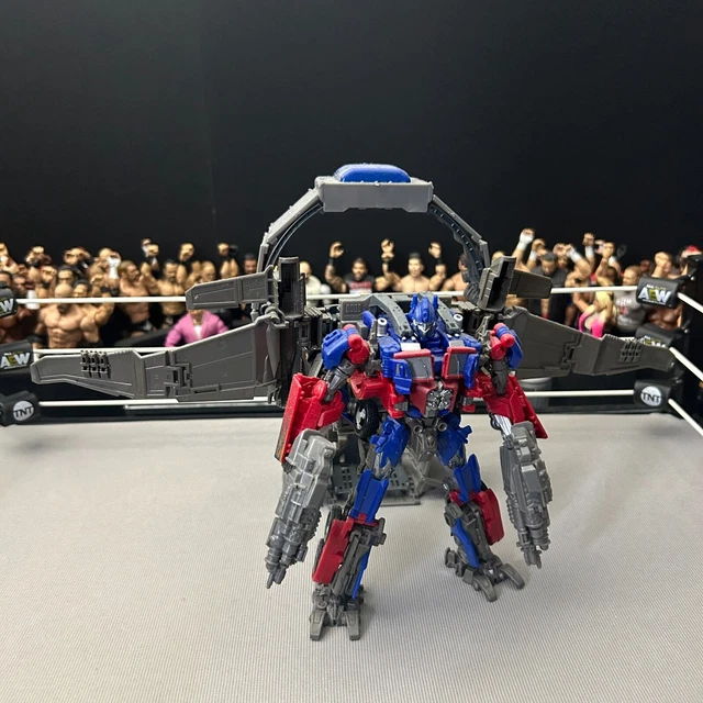 TRANSFORMERS STUDIO SERIES buzzworthy jetpack Optimus Prime Used £65.00 ...