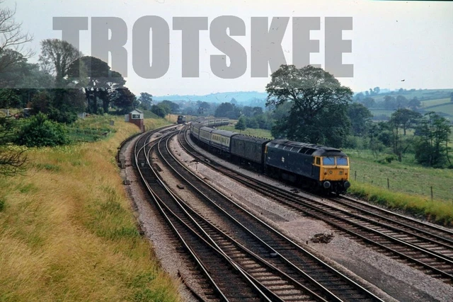 35MM SLIDE BR British Railways Diesel Loco Class 47 47553 Aller Jn 1979 Original £3.99 - PicClick UK