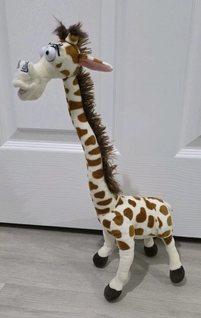 MELMAN THE GIRAFFE - Madagascar Plush - Posable Neck & Legs - Russ Soft ...