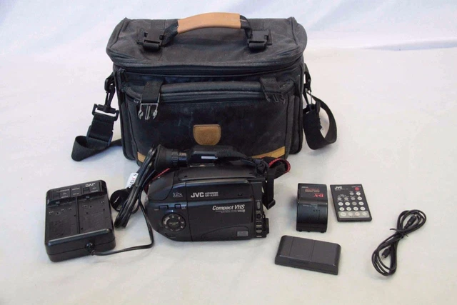 VINTAGE JVC GR-AX60 Compact VHS Video Camera With Solidex Bag #12928 £26.79 - PicClick UK