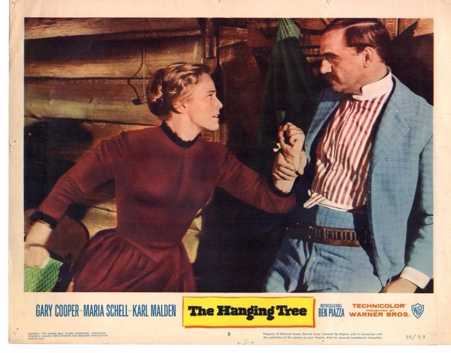 GARY COOPER MARIA Schell Karl Malden der hängende Baum 11x14 ...