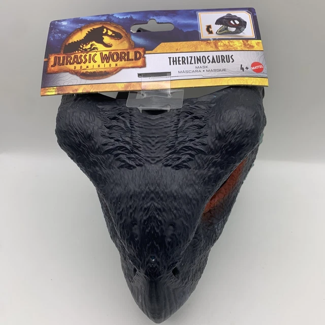 JURASSIC WORLD DOMINION Therizinosaurus Mask w/Moveable Jaw Mattel NEW ...