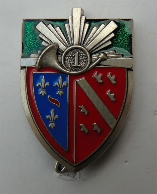 FRENCH ARMY 1ST Regiment Hunters Badge/Brevet DELSART £7.99 - PicClick UK