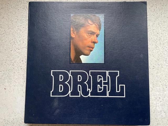 JACQUES BREL Barclay - Coffret Luxe de 8 LP DISQUE VINYLE LP 33t ...